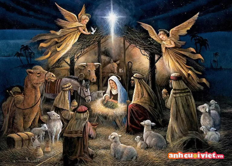 FULL HD 4K hình ảnh chúa giáng sinh đẹp nhất mùa Noel 2026 | Ảnh Cười Việt